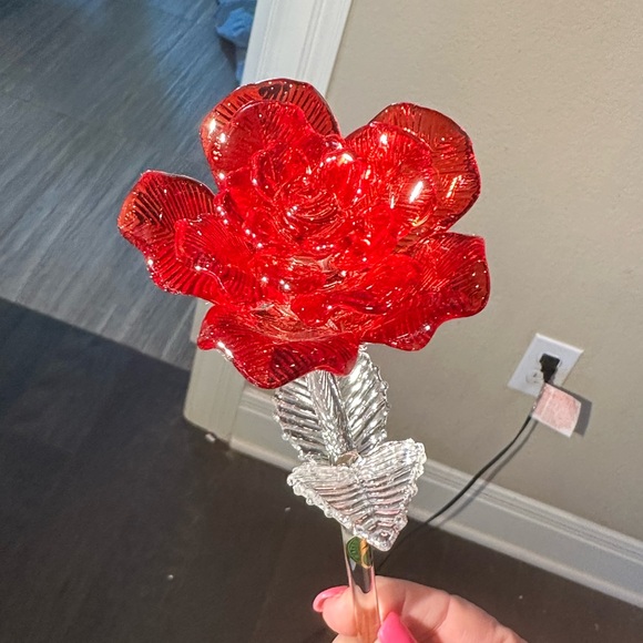 Waterford Crystal | Other | Waterford Crystal Red Rose | Poshmark